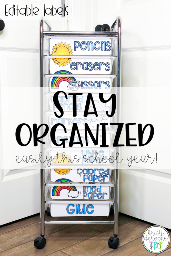 Organize your teacher life! - Kristi DeRoche Digitals