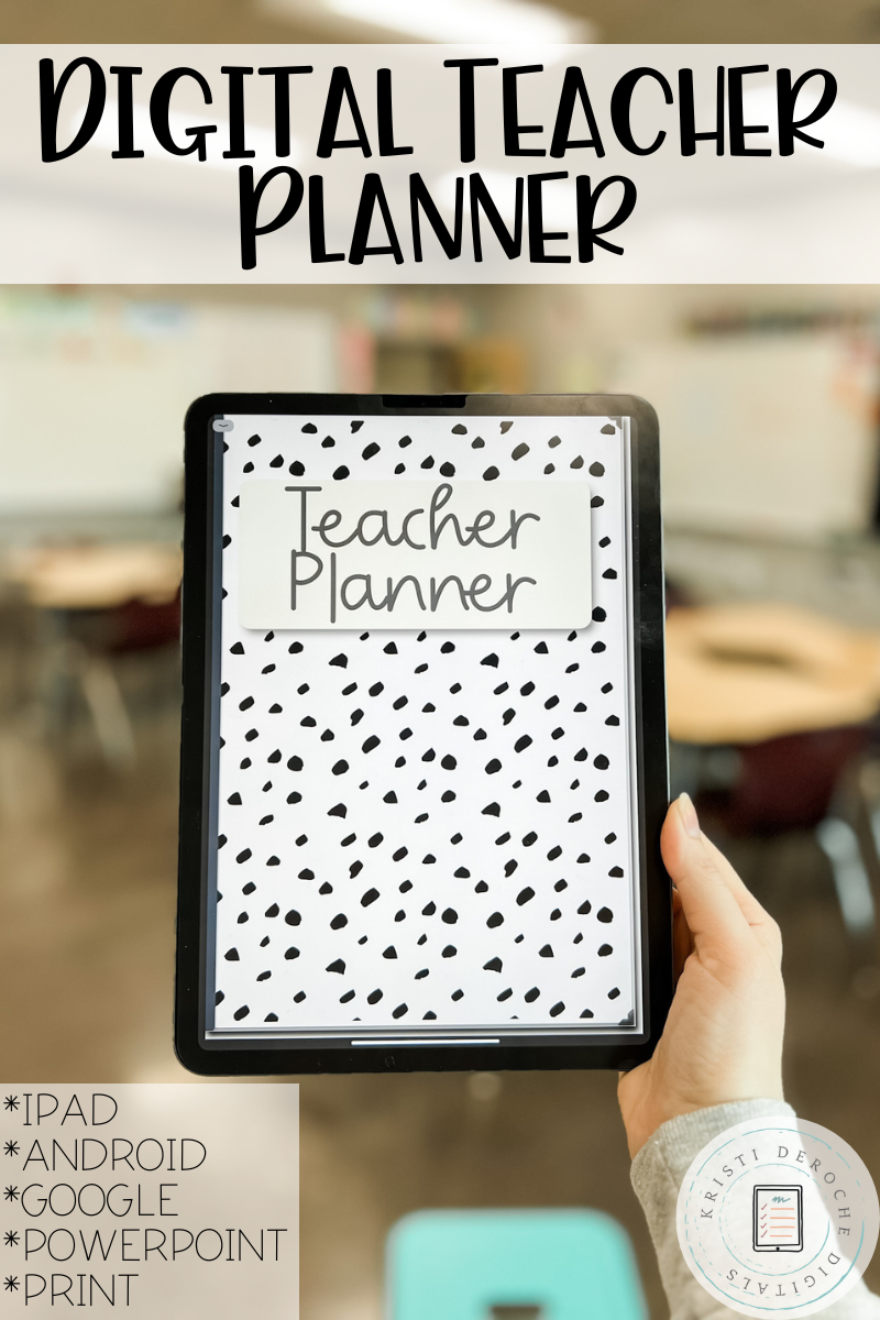 How a digital teacher planner transformed my teaching! - Kristi DeRoche ...